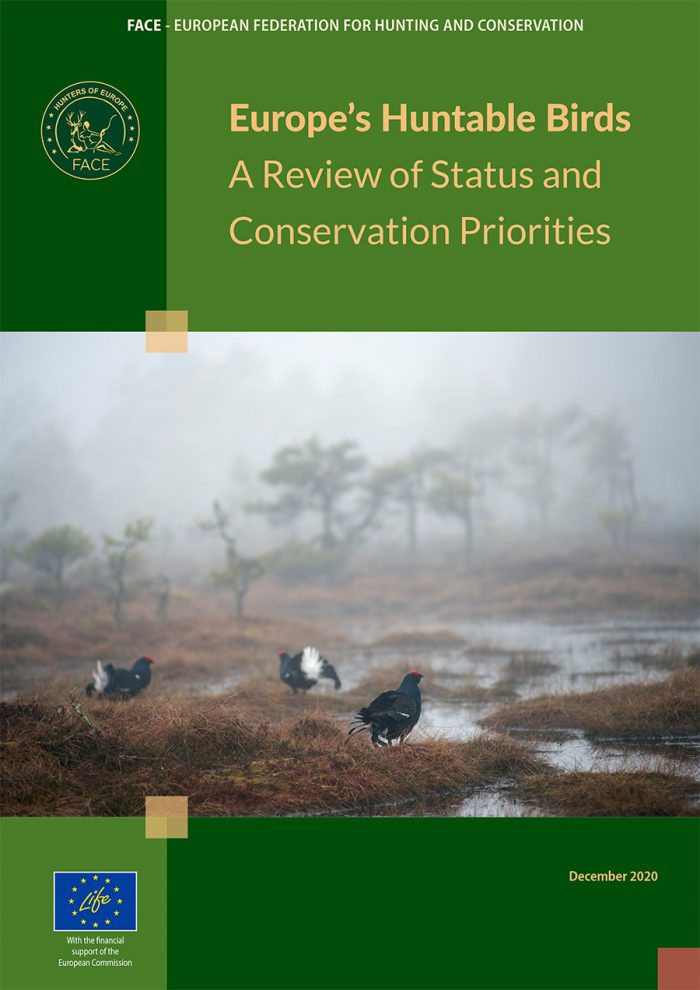 FACE | Europe’s Huntable Birds: A Review of Status and Conservation ...