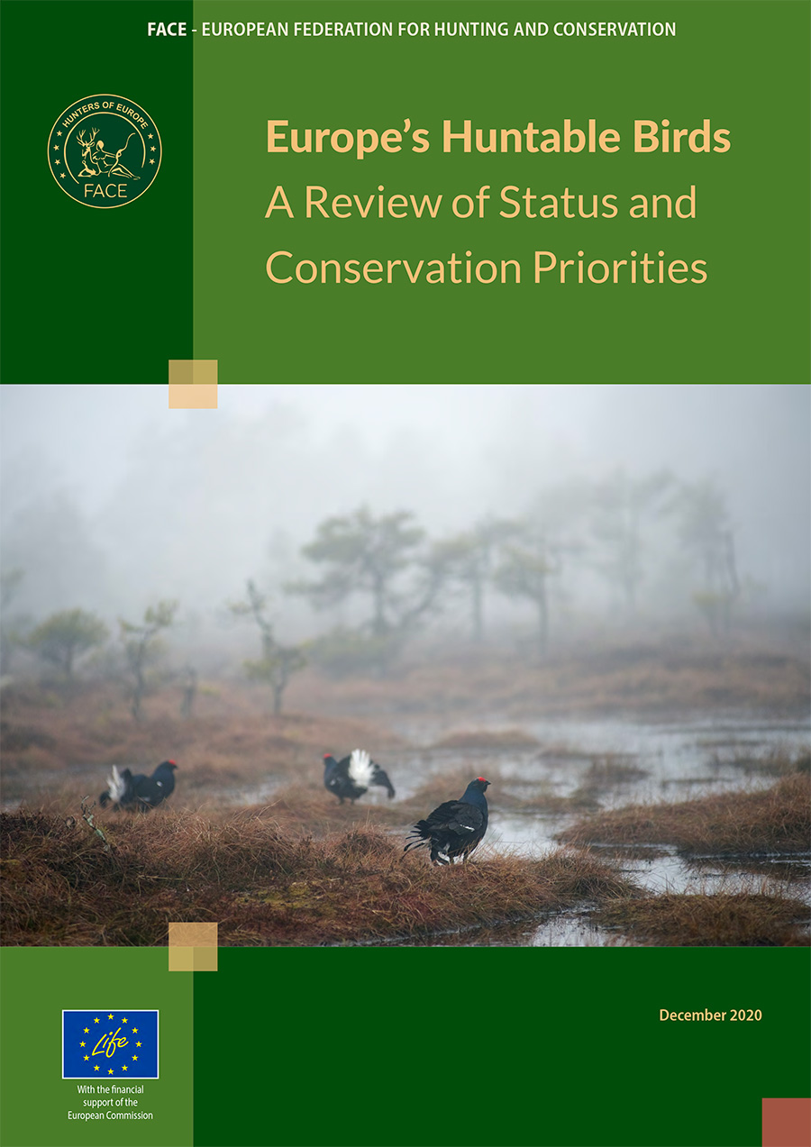 FACE | Europe’s Huntable Birds: A Review of Status and Conservation ...